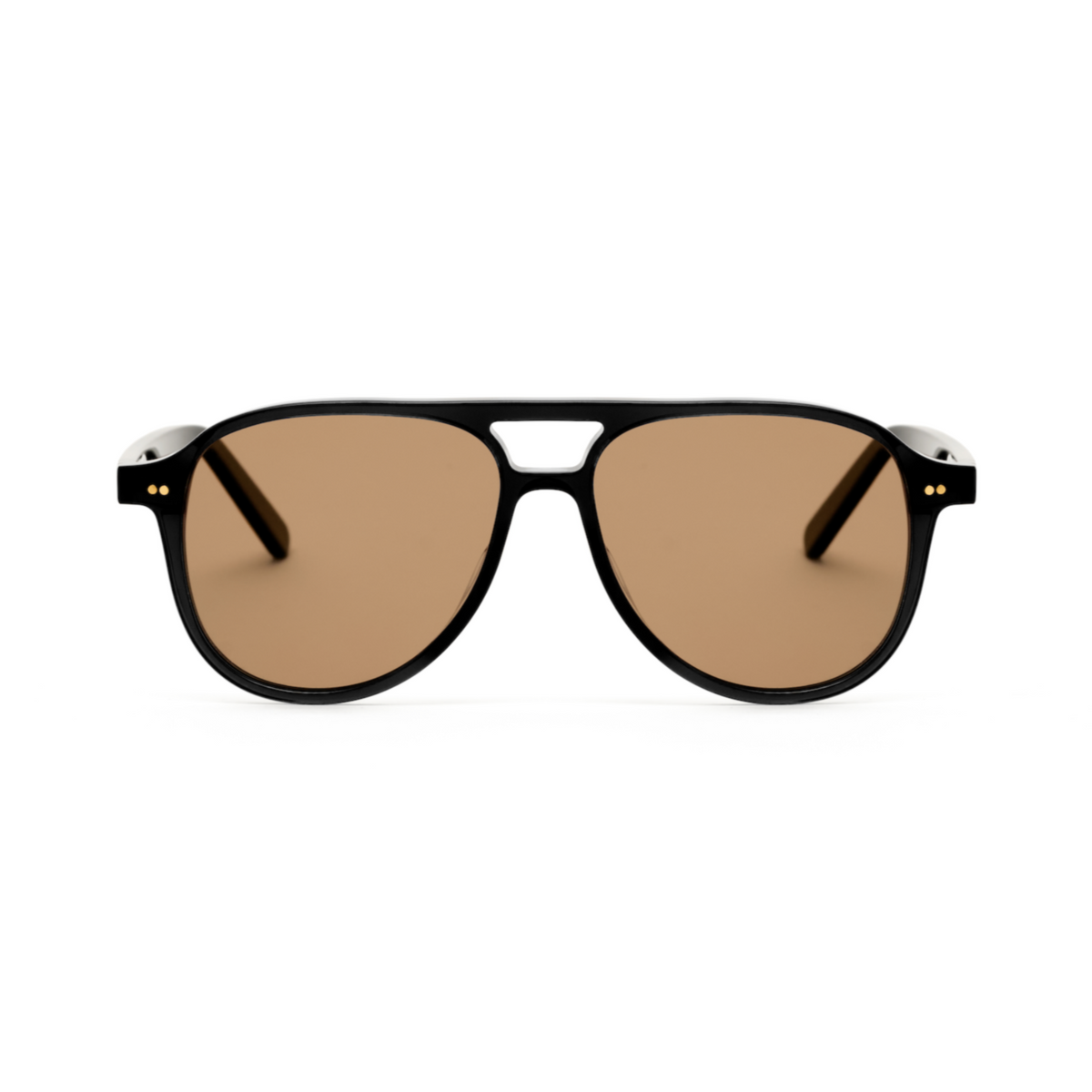 Knox Black & Brown Lens - Perfect Fit for Low Bridge Faces – KayTran ...
